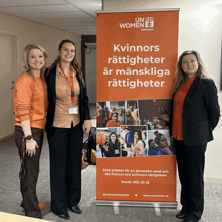 Orange frukost tillsammans med Länsförsäkringar - UN Women Sverige